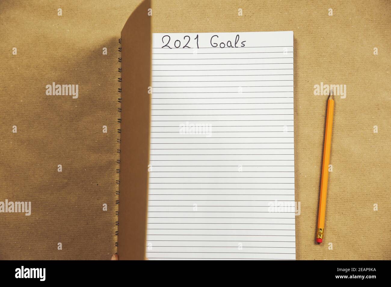 Goal setting planner hi-res stock photography and images - Alamy