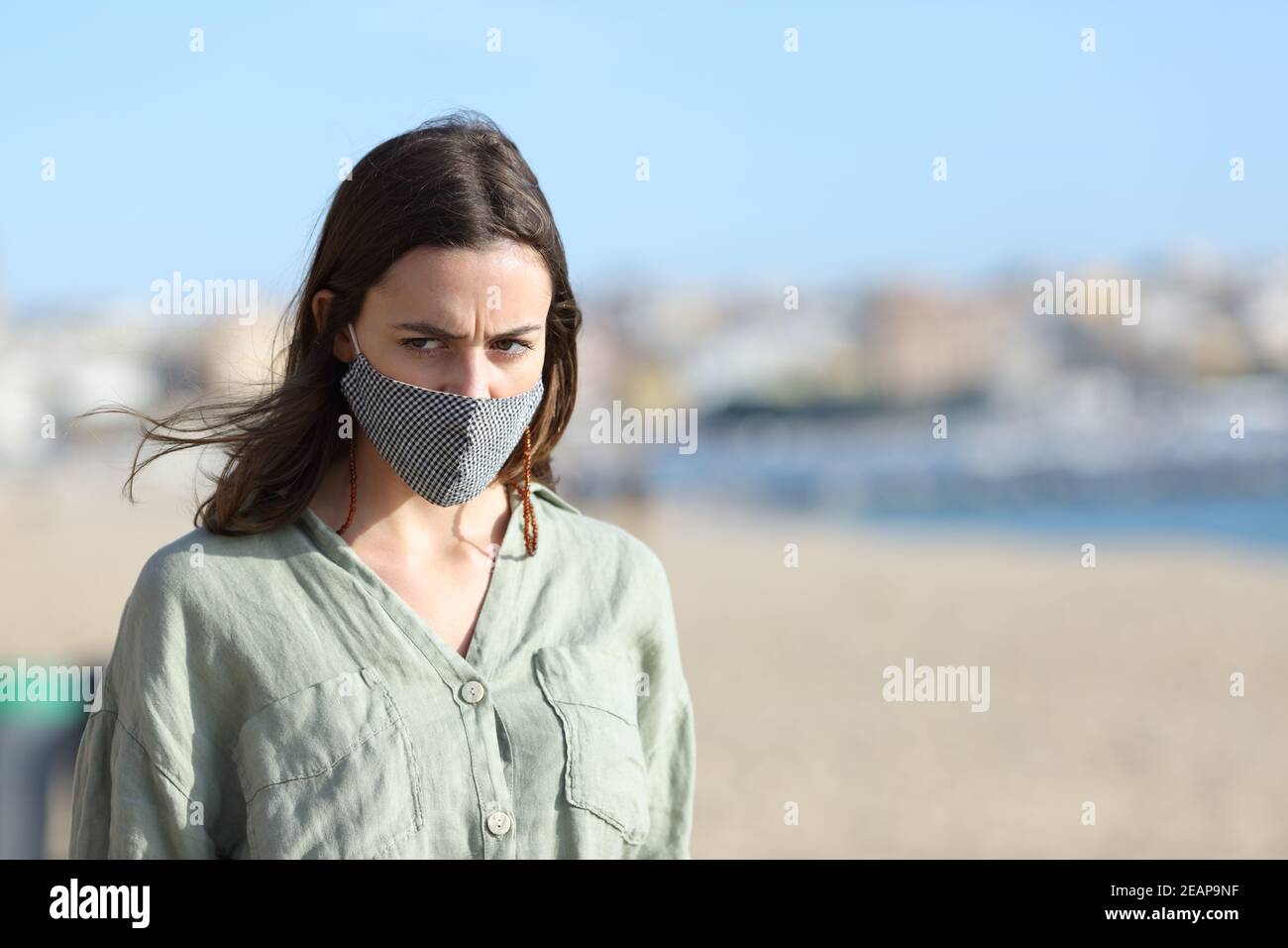 Angry girl on the street hi-res stock photography and images - Alamy