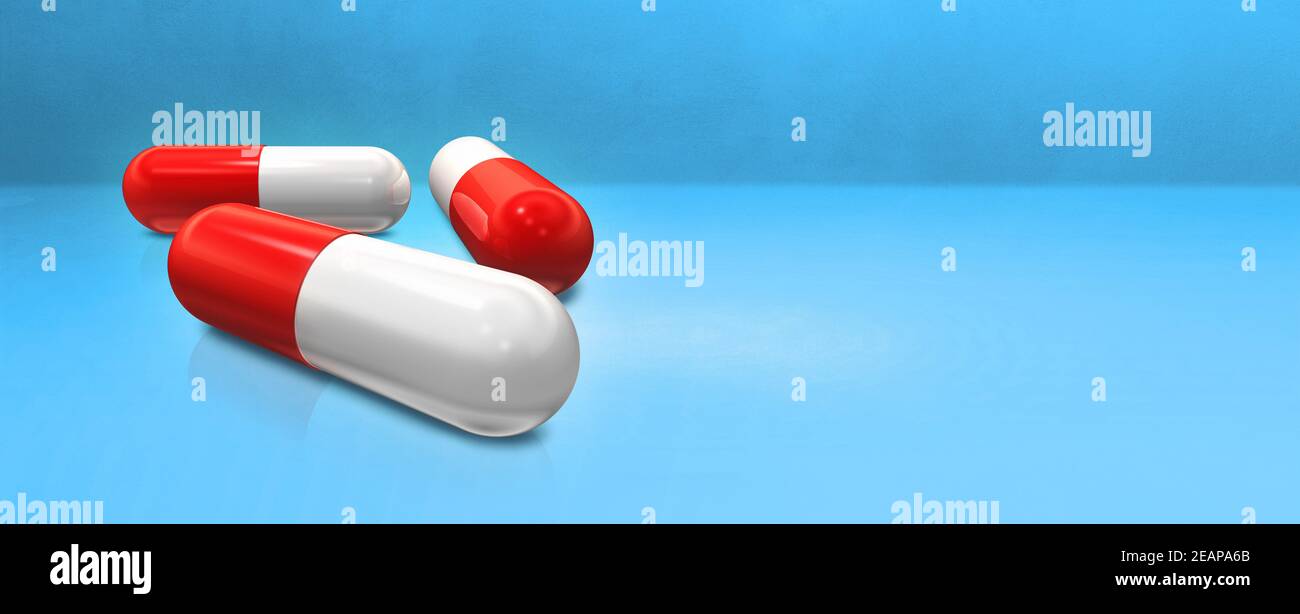 Banner pill hi-res stock photography and images - Alamy