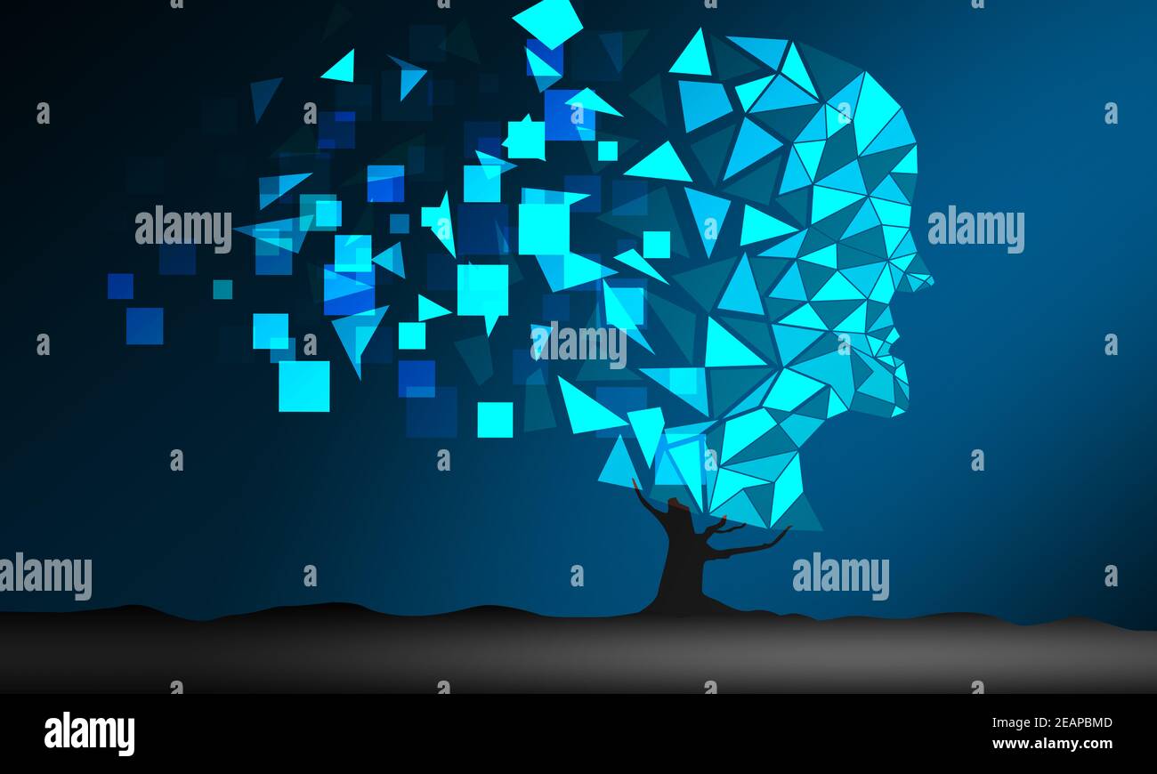 Dementia brain tree hi-res stock photography and images - Alamy