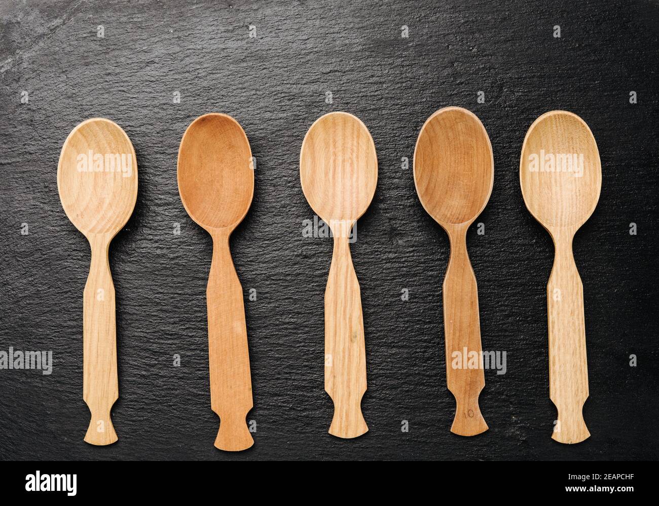 Menu board wooden spoons hi-res stock photography and images - Alamy
