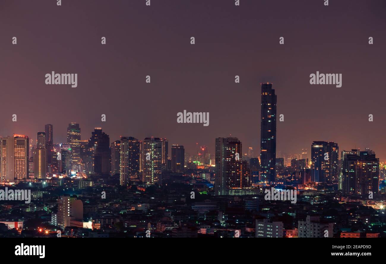 City sky night architecture hi-res stock photography and images - Alamy