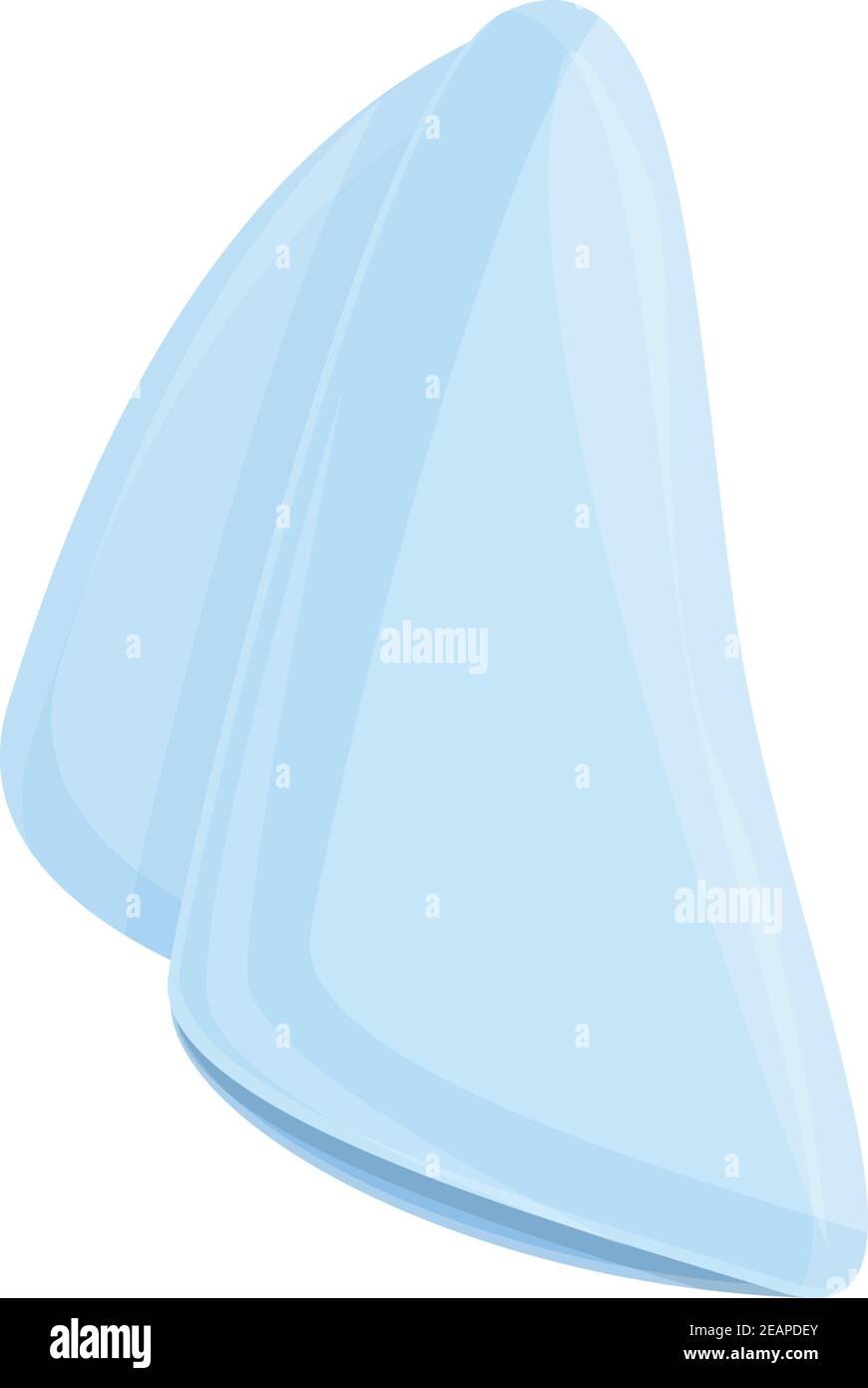 Hand handkerchief icon. Cartoon of hand handkerchief vector icon for ...