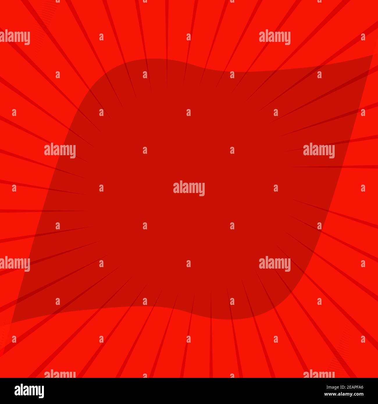 Stylish red comic background with wavy lines Stock Vector Image & Art ...