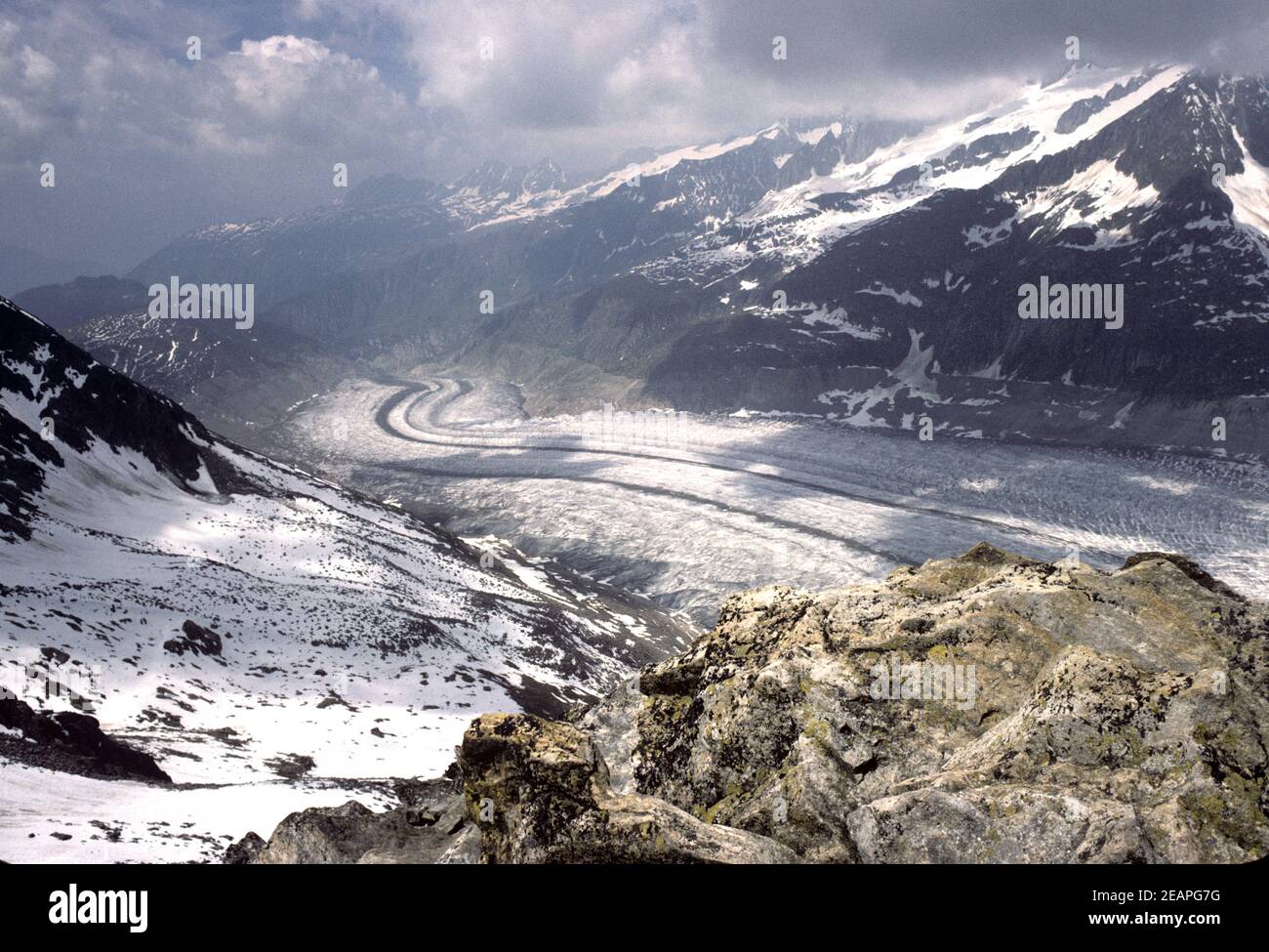 Der aletschgletscher hi-res stock photography and images - Alamy