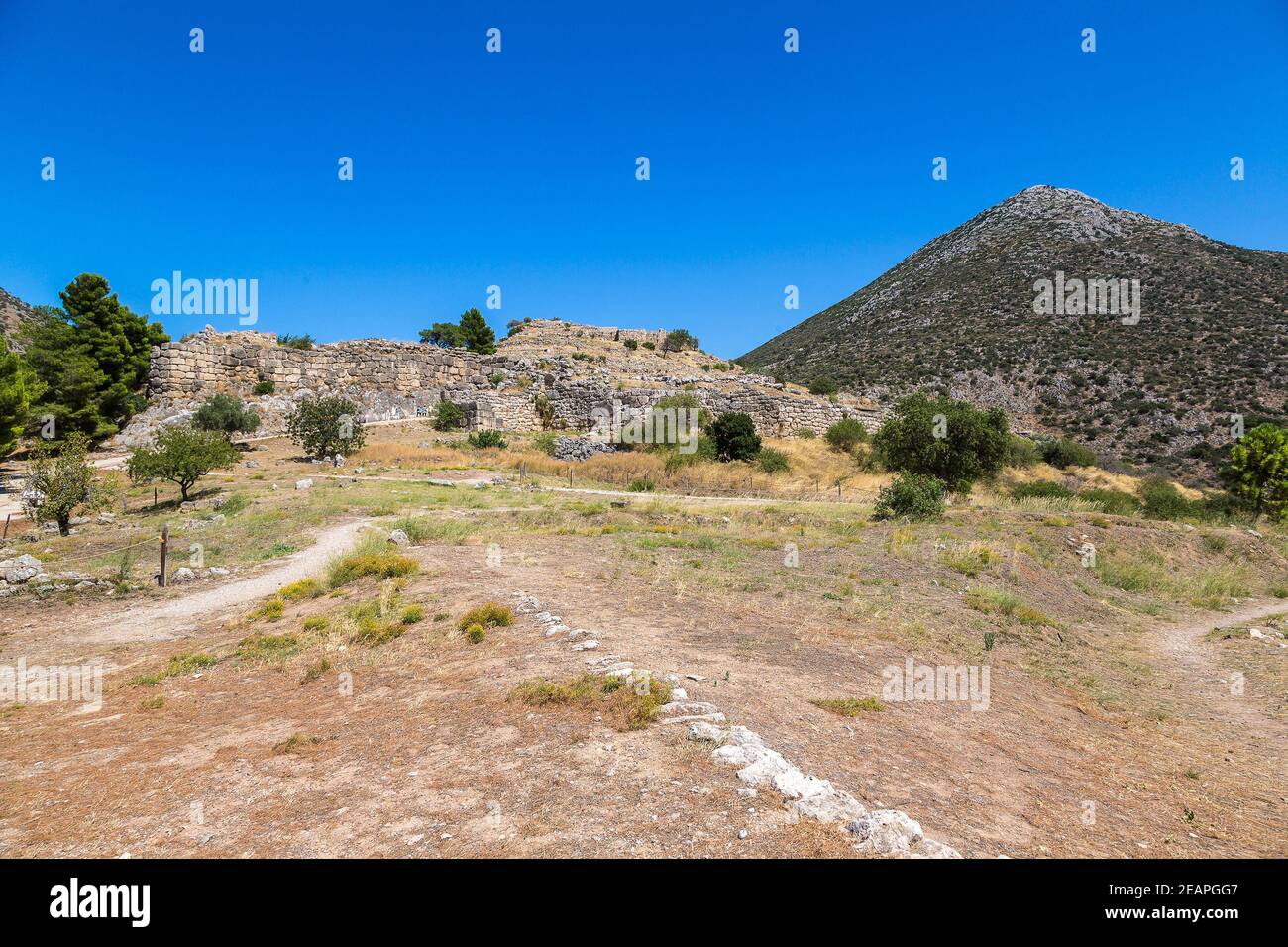 Mycenae greece aerial hi-res stock photography and images - Alamy