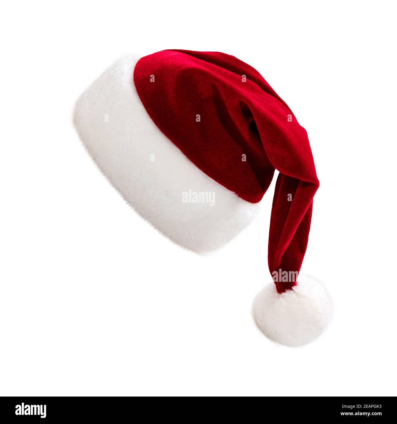 Red and white santa claus hat hi-res stock photography and images - Alamy