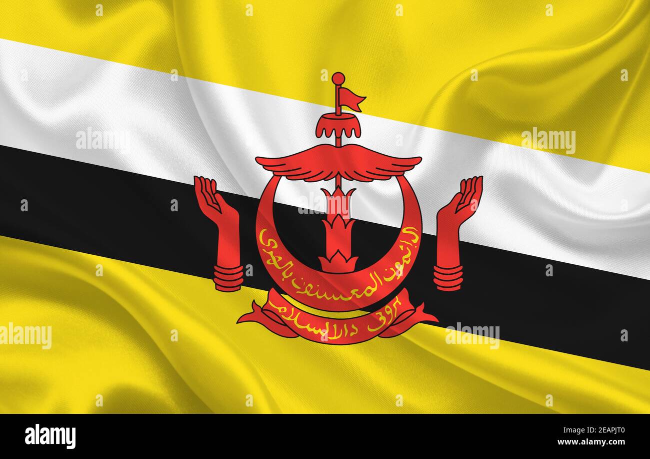National flag of brunei hi-res stock photography and images - Alamy