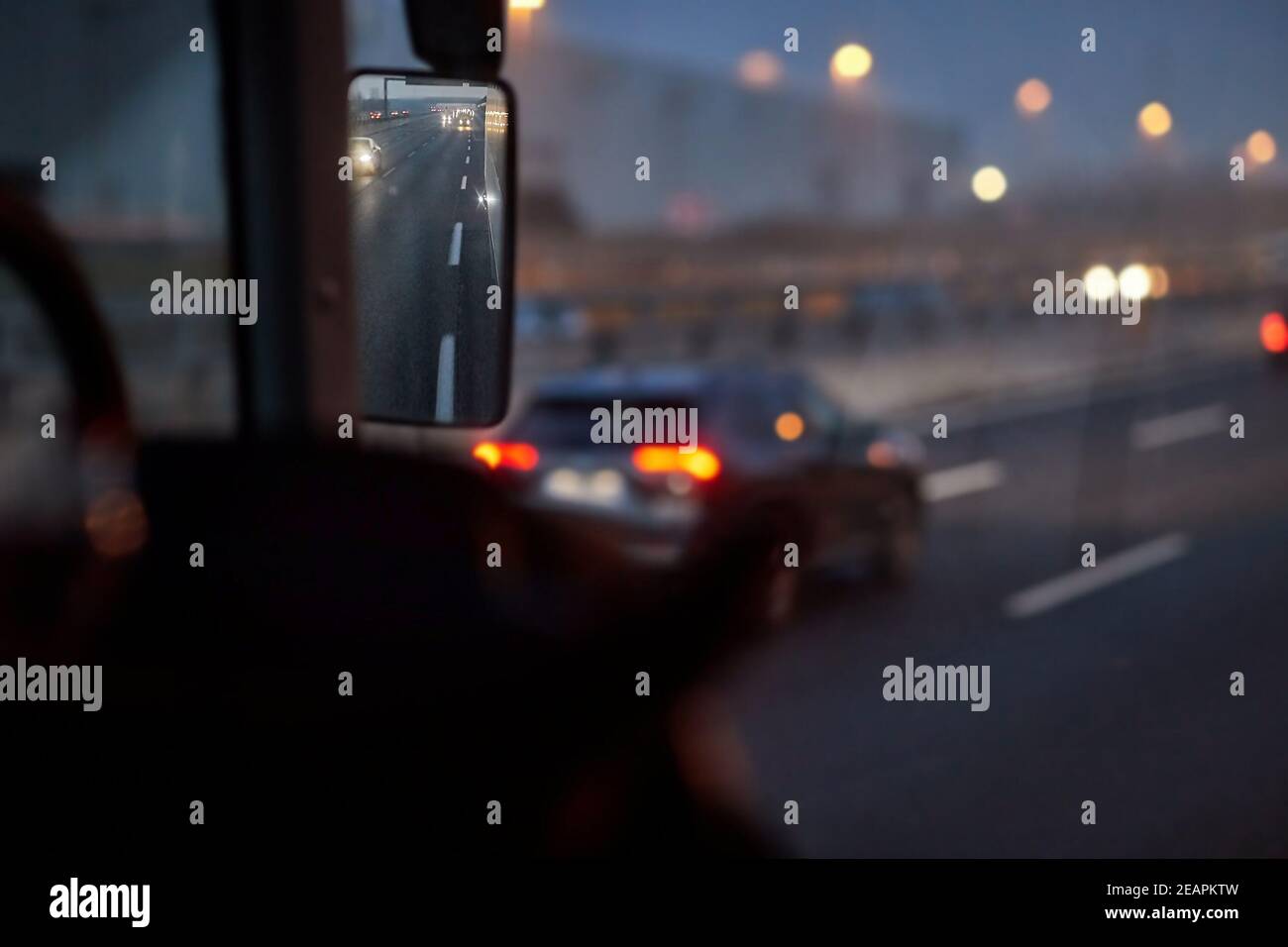 Long distance bus trip Stock Photo - Alamy