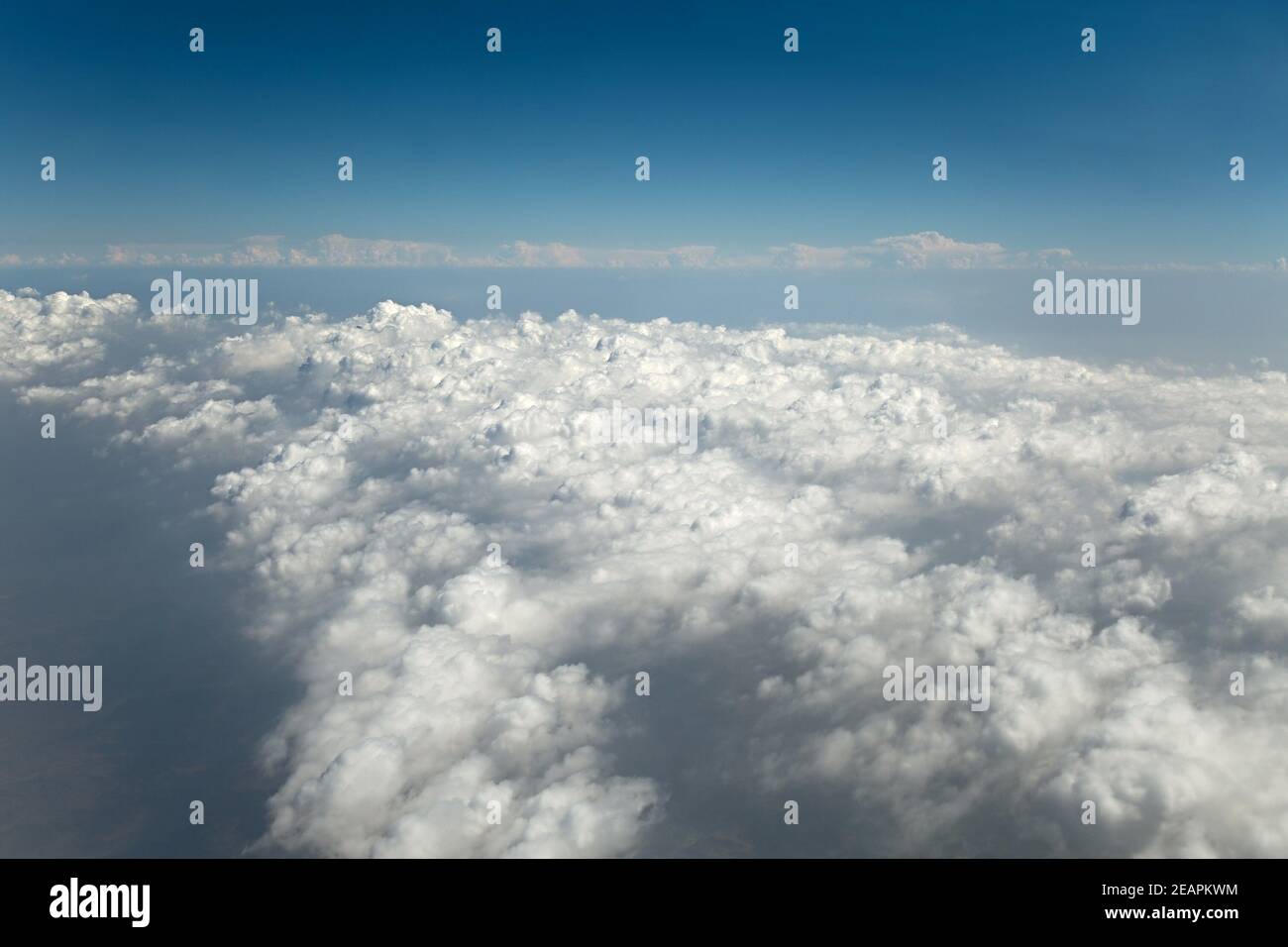 Flying over clouds layer hi-res stock photography and images - Alamy