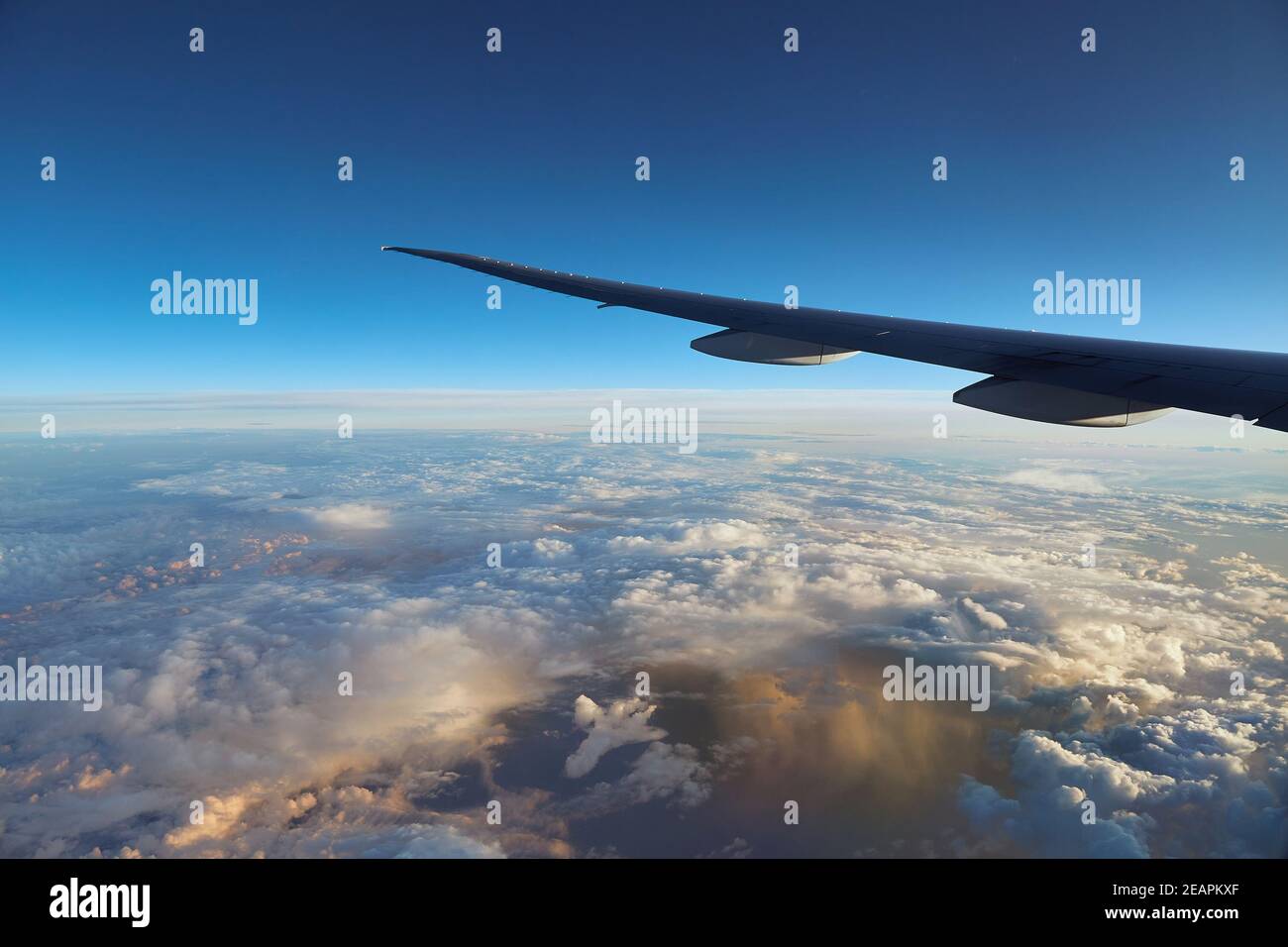Clouds and storm from above Stock Photo - Alamy