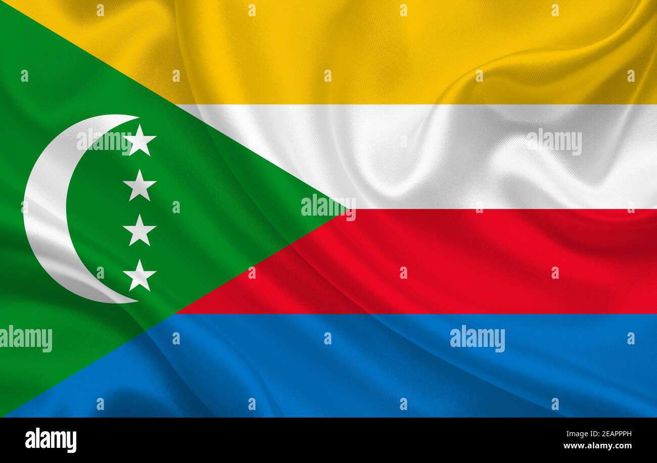 Drapeau des comores hi-res stock photography and images - Alamy
