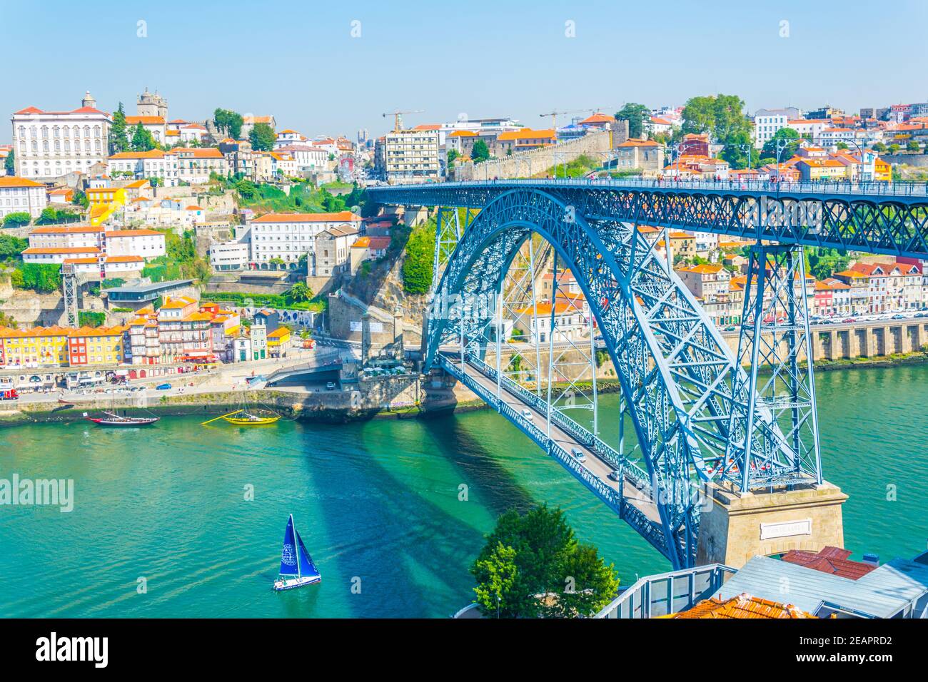 Luis I bridge in Porto, Portugal Stock Photo - Alamy