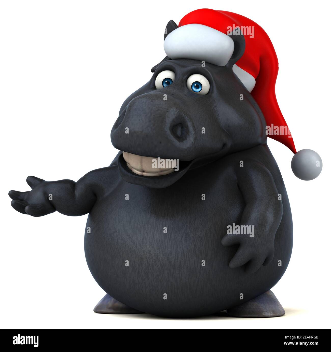 Fun horse - 3D Illustration Stock Photo - Alamy