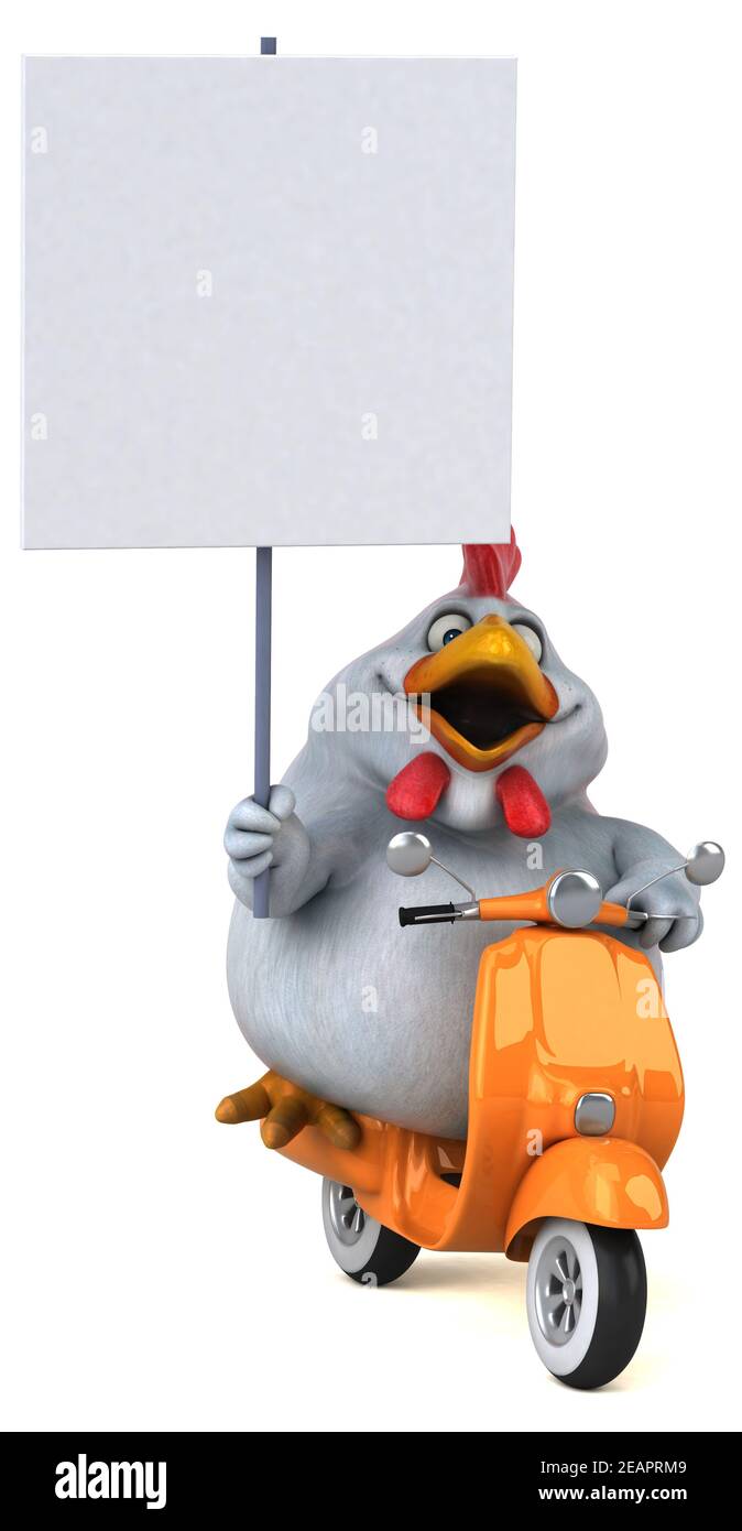 Chicken motorbike hi-res stock photography and images - Alamy