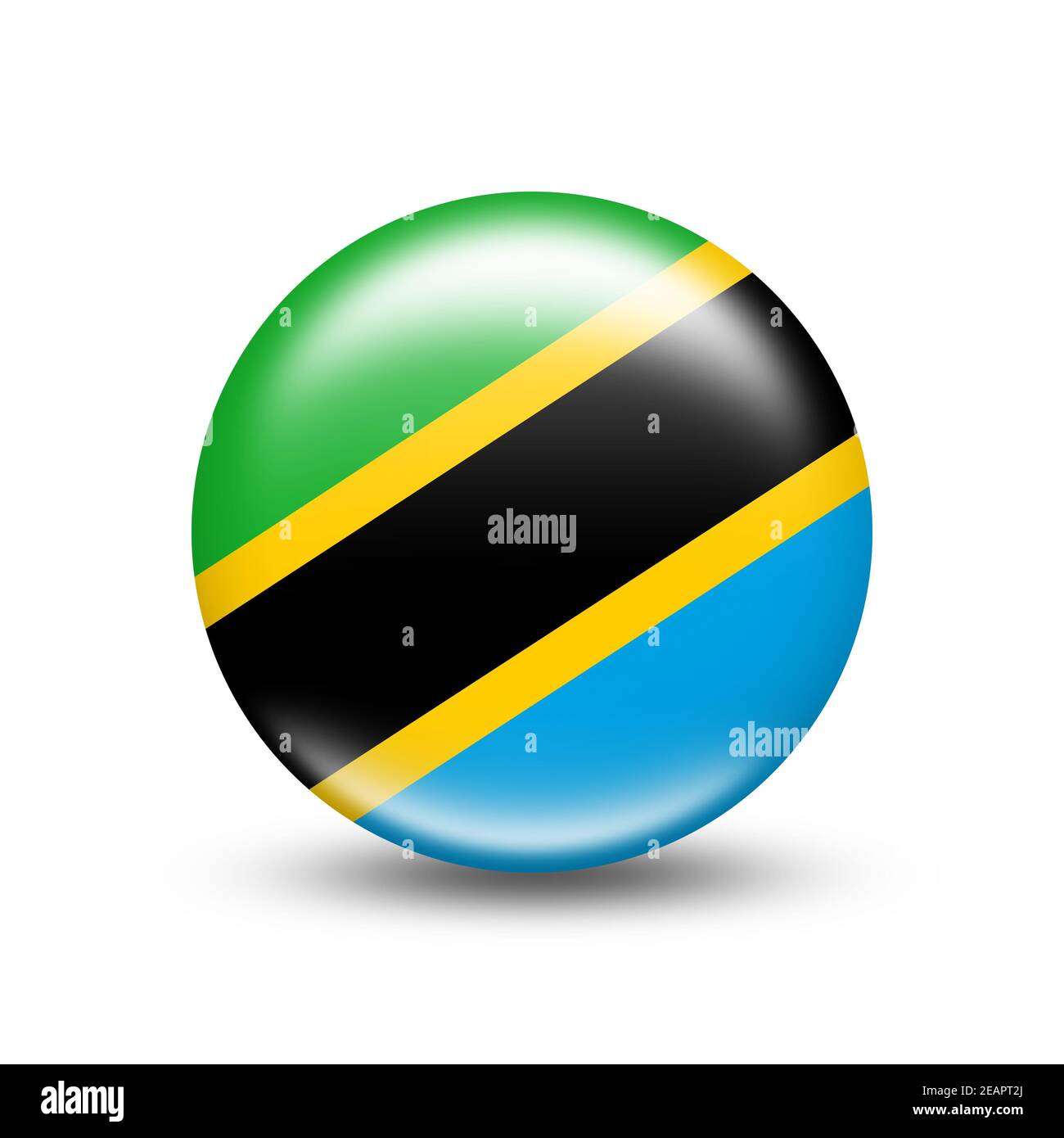 Tanzanian flag hi-res stock photography and images - Alamy