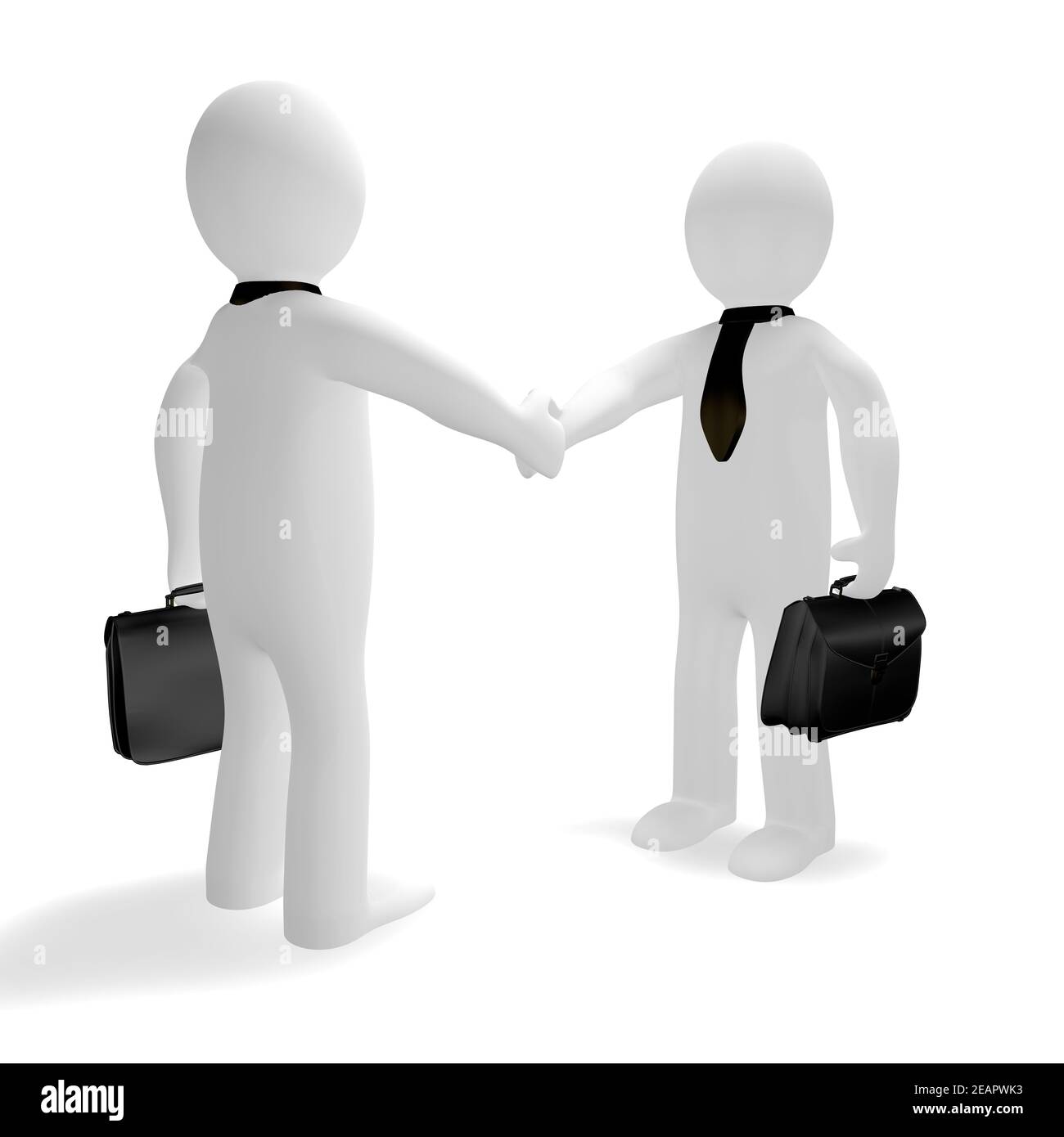 Handshake men contract agreement hi-res stock photography and images ...