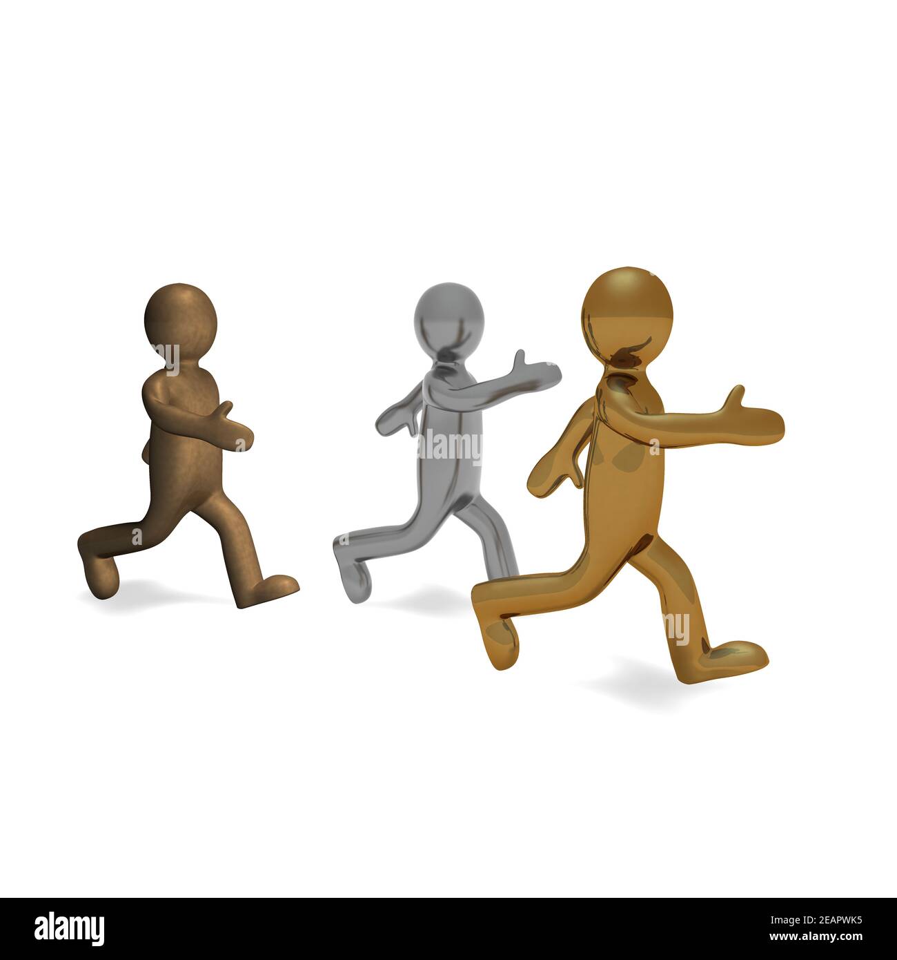 3d Human Running