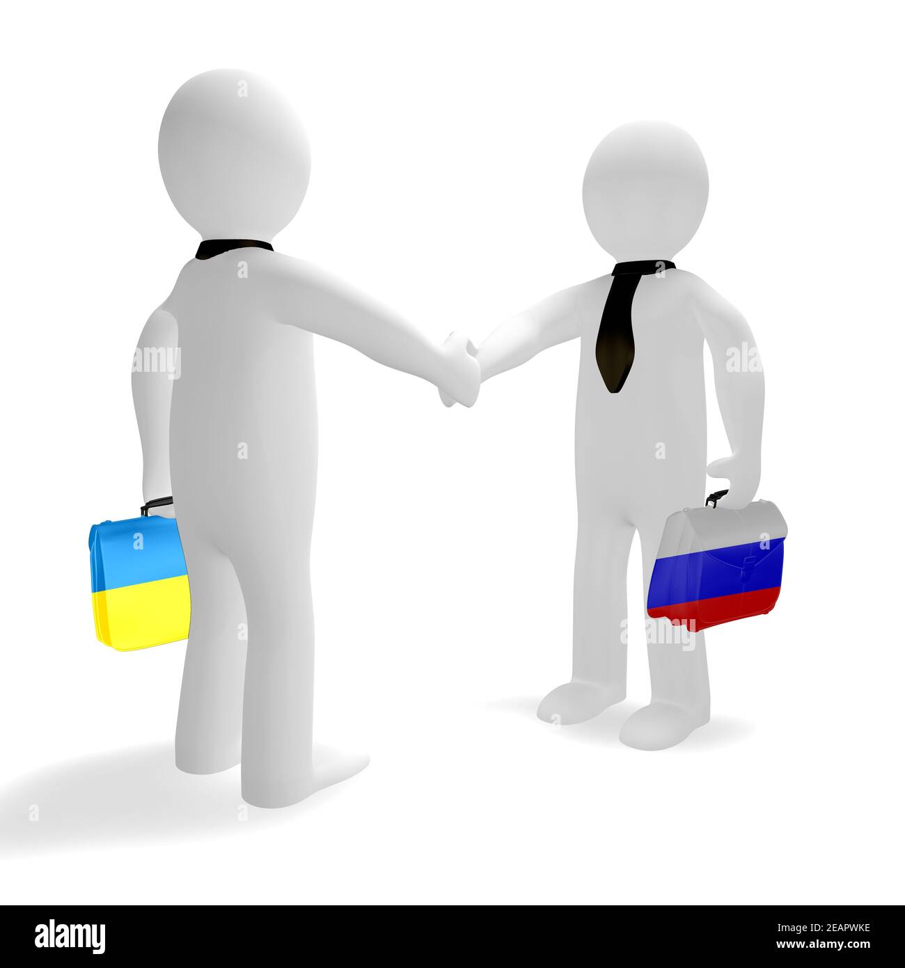 Two teams shake hands hi-res stock photography and images - Alamy