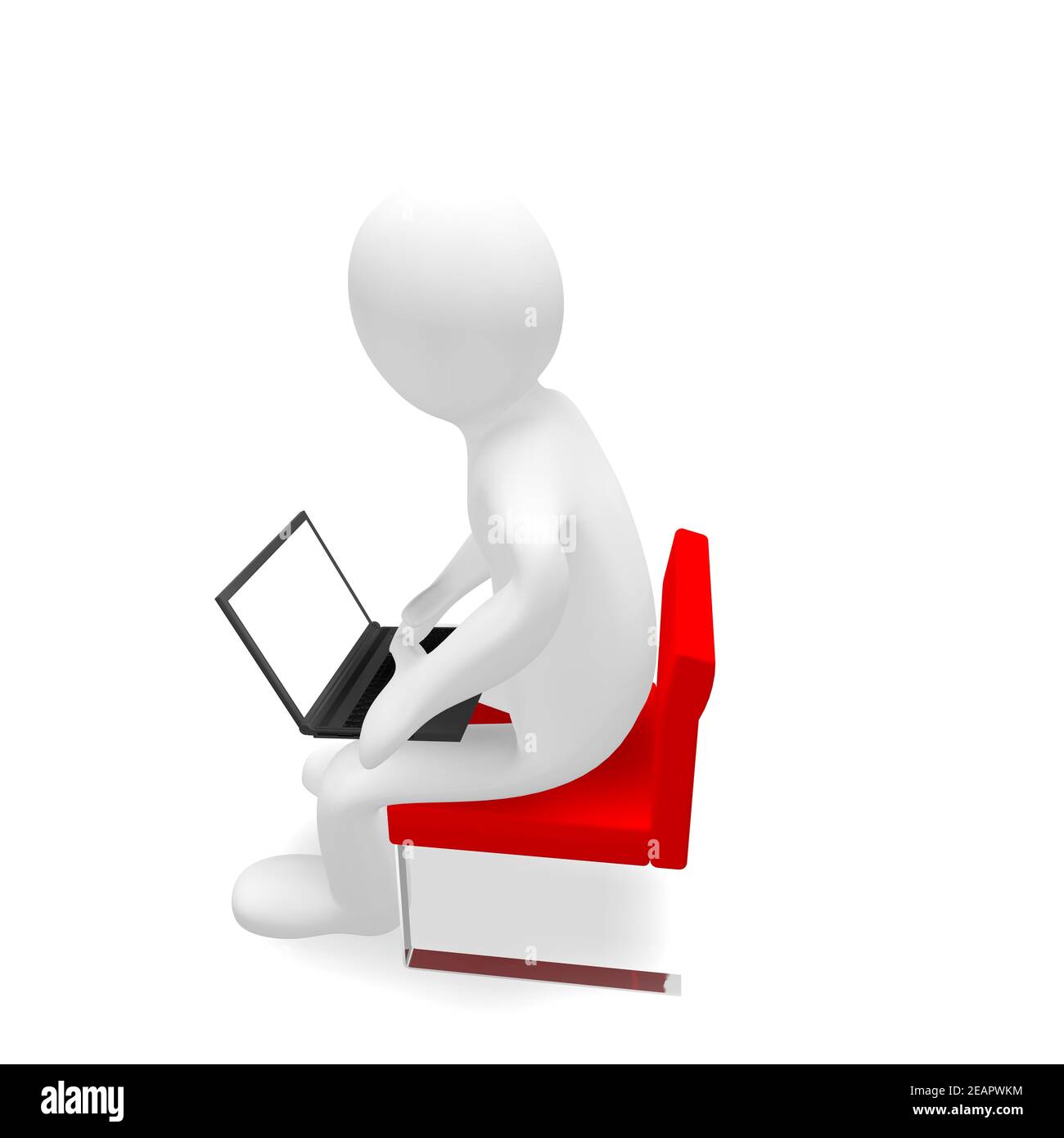 3d render laptop hi-res stock photography and images - Alamy