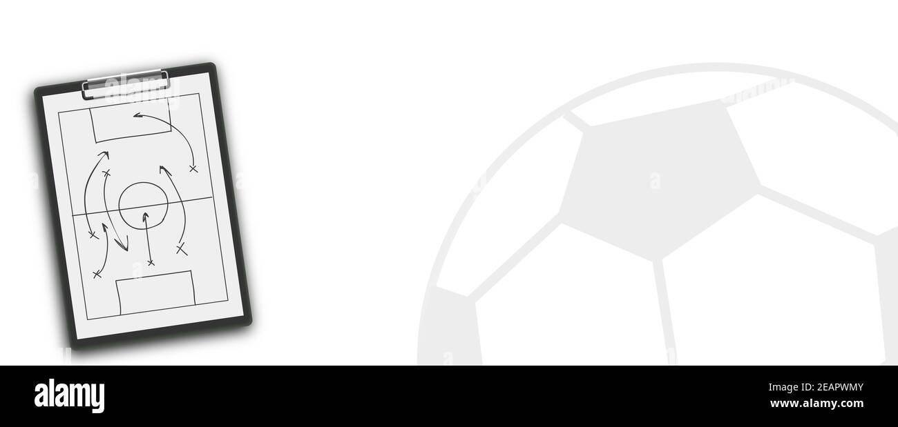 Soccer coach and player on tablet hi-res stock photography and images ...