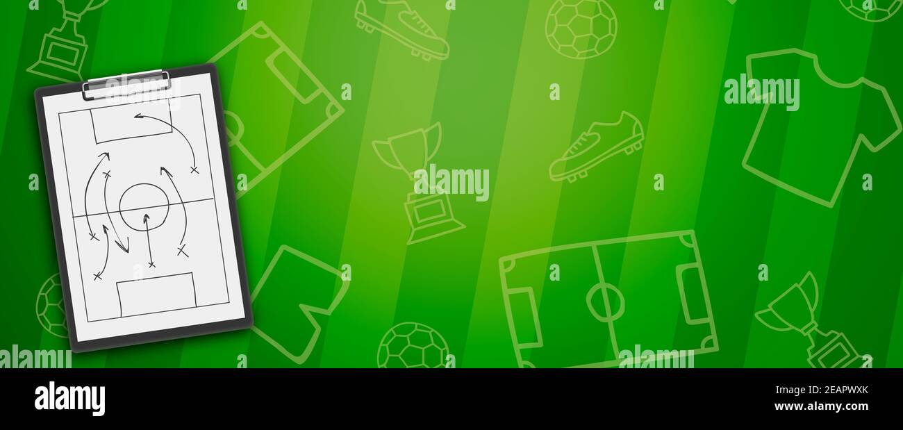 Soccer coach and player on tablet hi-res stock photography and images ...