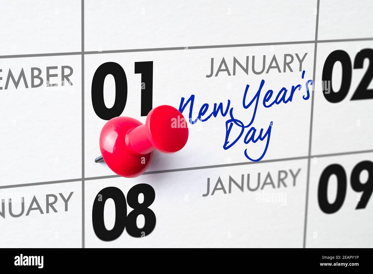 New Years Day, January 1 Stock Photo - Alamy