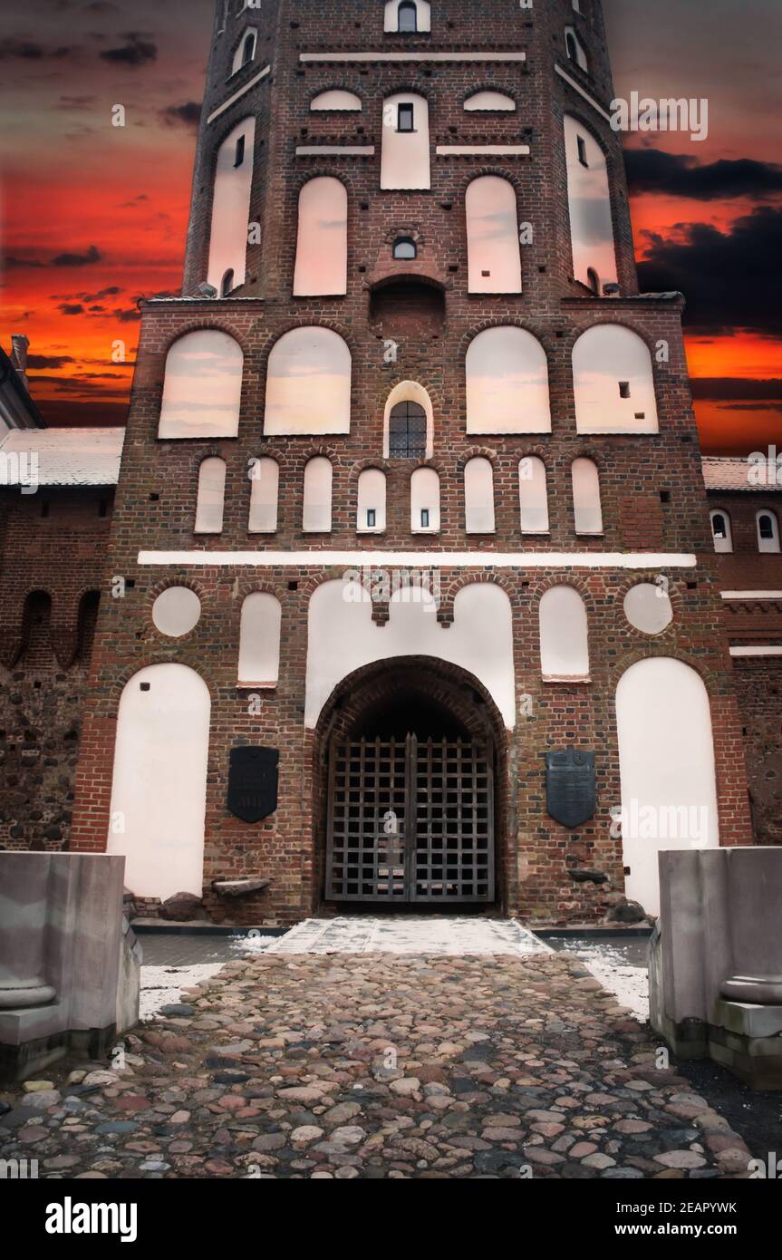 castle tower gate Stock Photo - Alamy