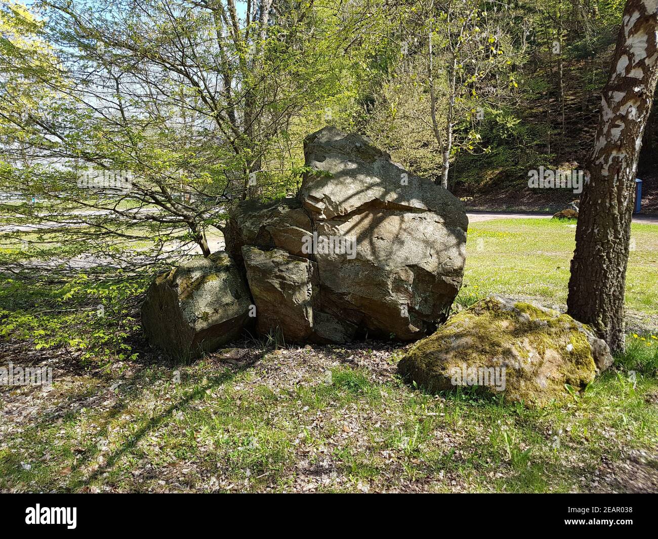 Felsen, Landschaft, Findlinge Stock Photo - Alamy