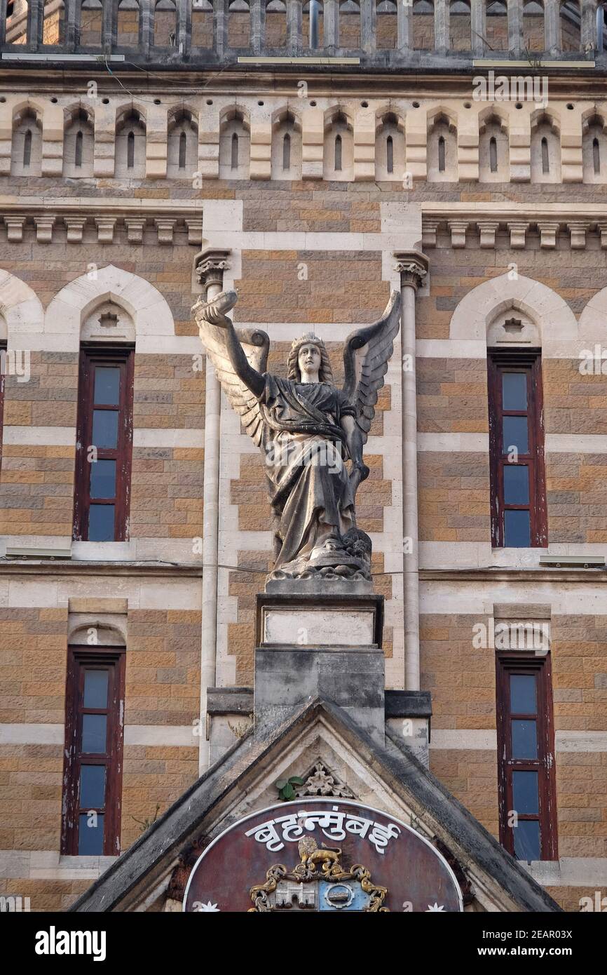Bombay Municipal Corporation Building (1893) or BMC building in in ...