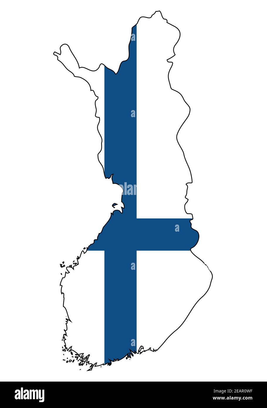 Finnish flags Stock Vector Images - Alamy