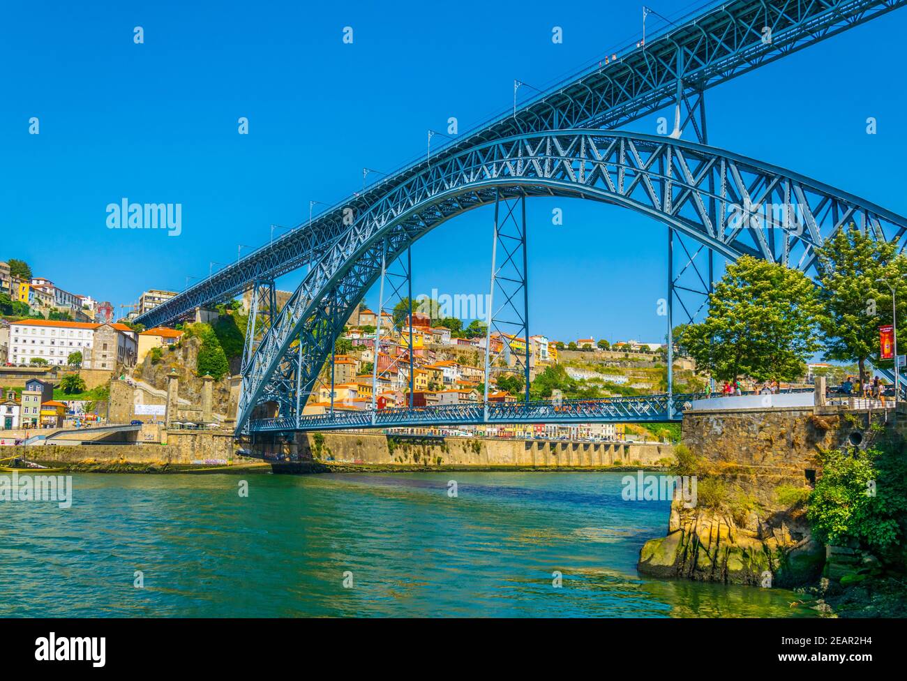 Luis I bridge in Porto, Portugal Stock Photo - Alamy