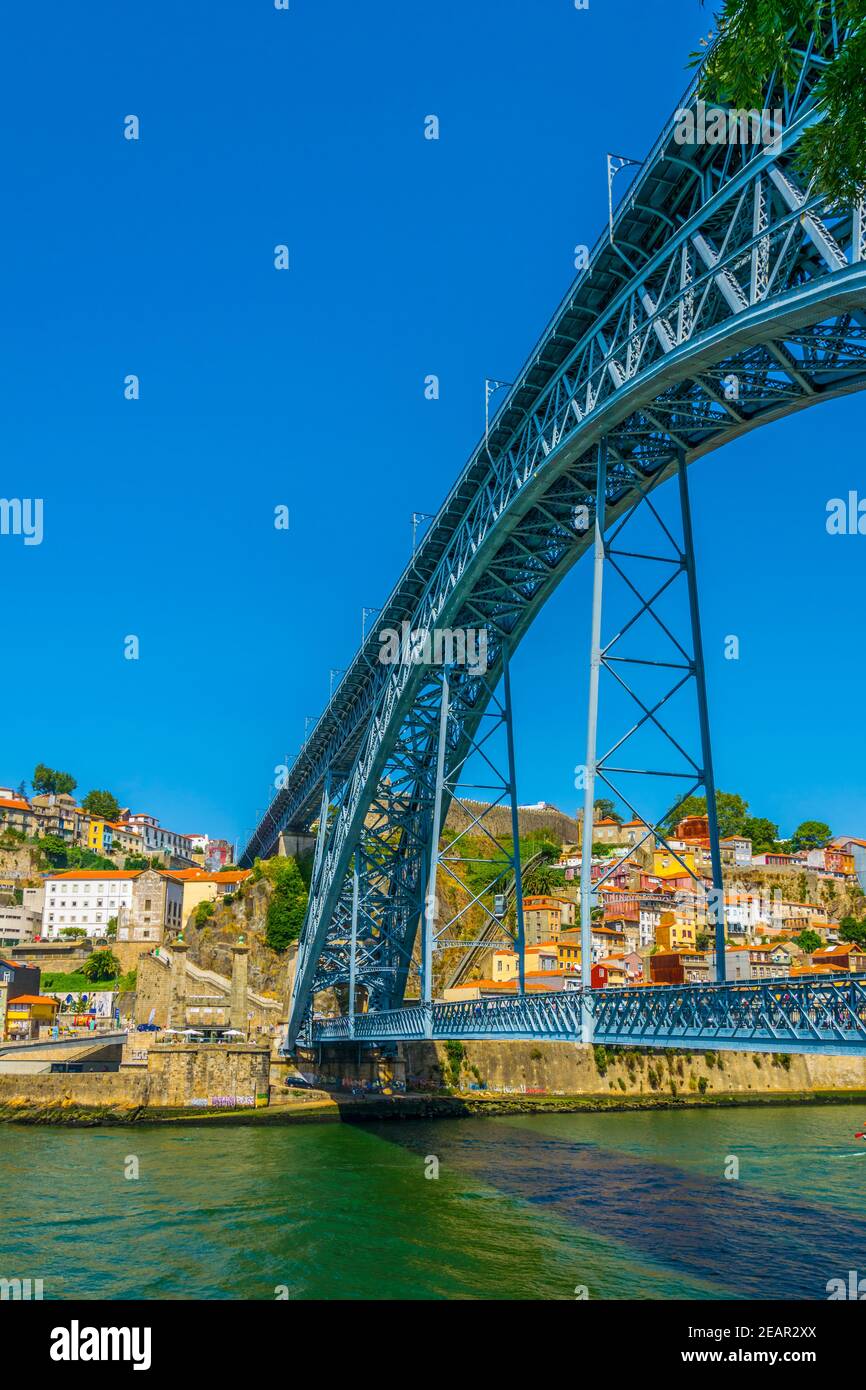 Luis I bridge in Porto, Portugal Stock Photo - Alamy