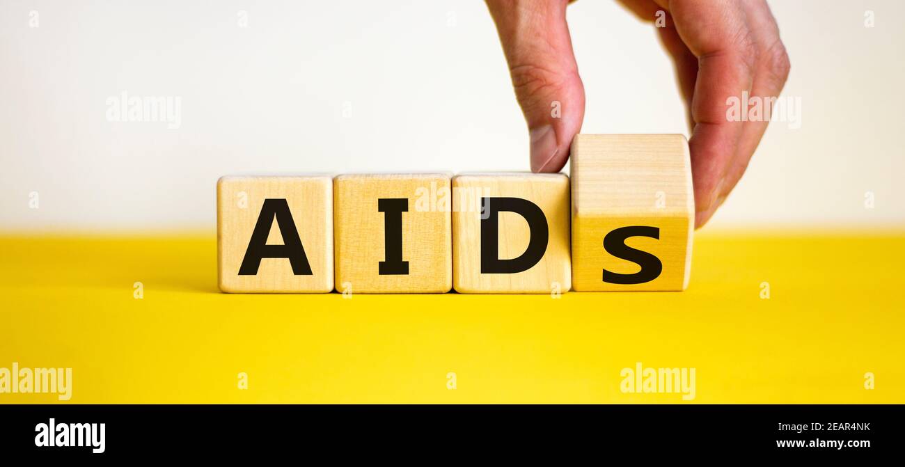 Symbol for helping people with aids, Acquired immunodeficiency syndrome ...