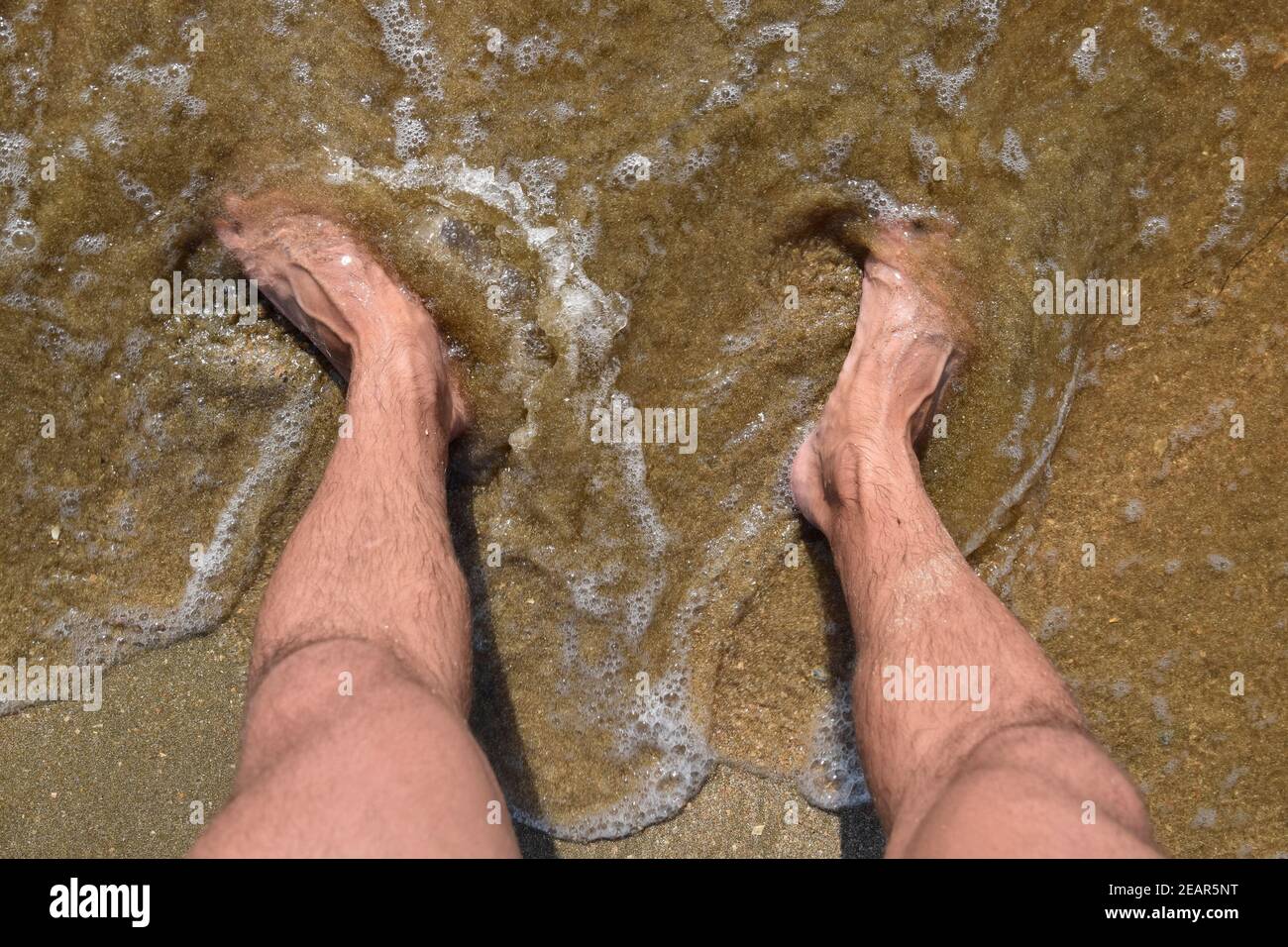 Hairy legs men hi-res stock photography and images - Alamy