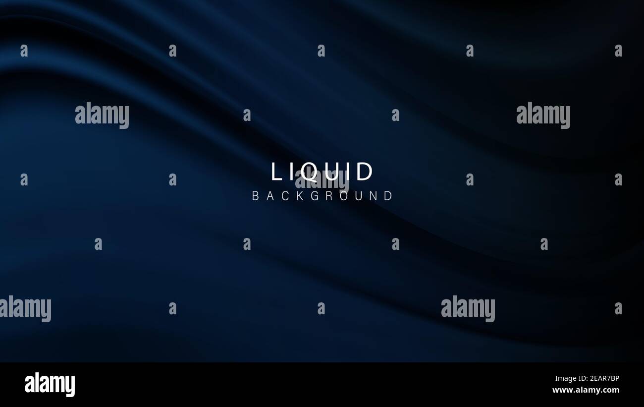 Navy blue wavy fabric Stock Vector Images - Alamy