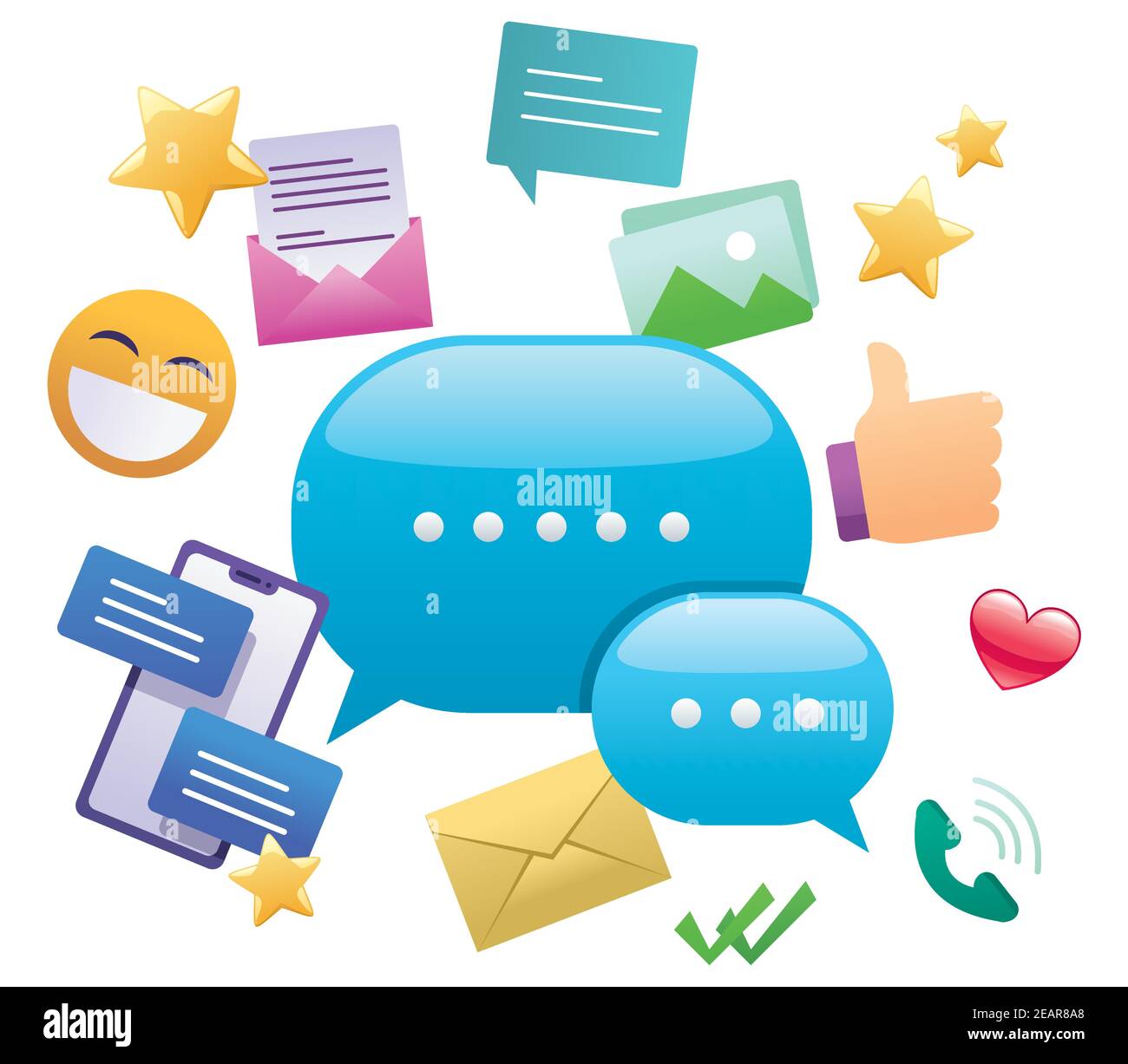 Online customer support Cut Out Stock Images & Pictures - Alamy