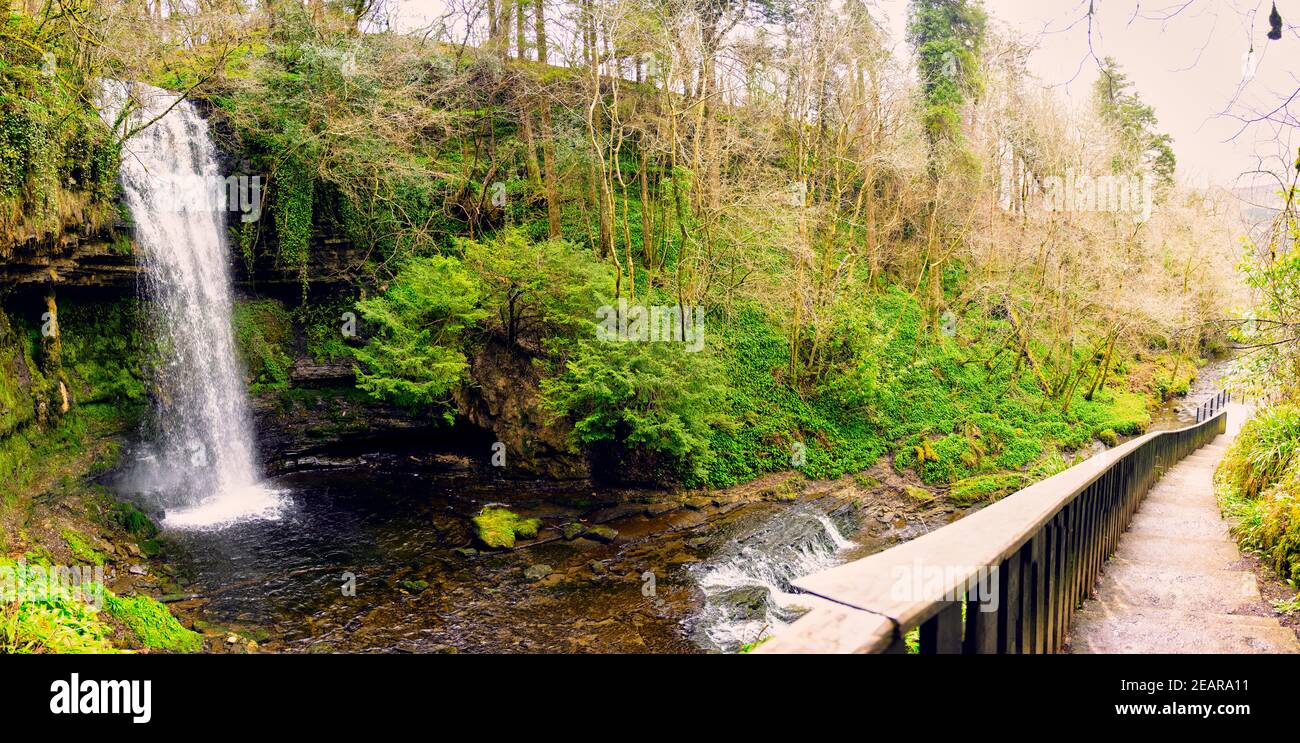 Glencar waterfall leitrim ireland hi-res stock photography and images ...