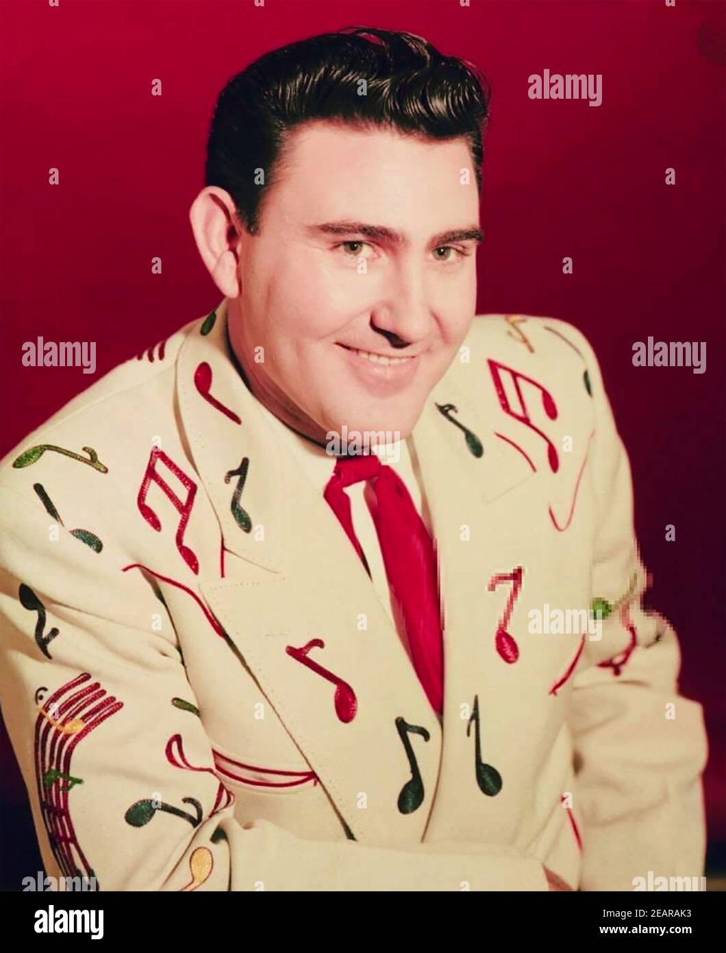 WEBB PIERCE (1921-1991) American Country singer about 1973 Stock Photo ...