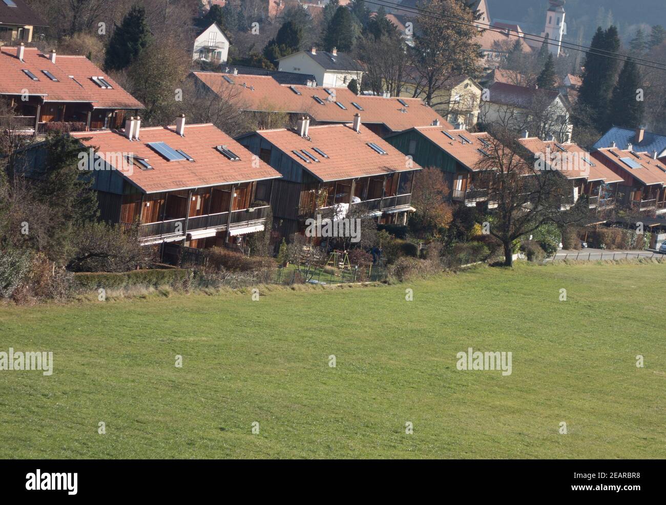 Scattered residential buildings hi-res stock photography and images - Alamy