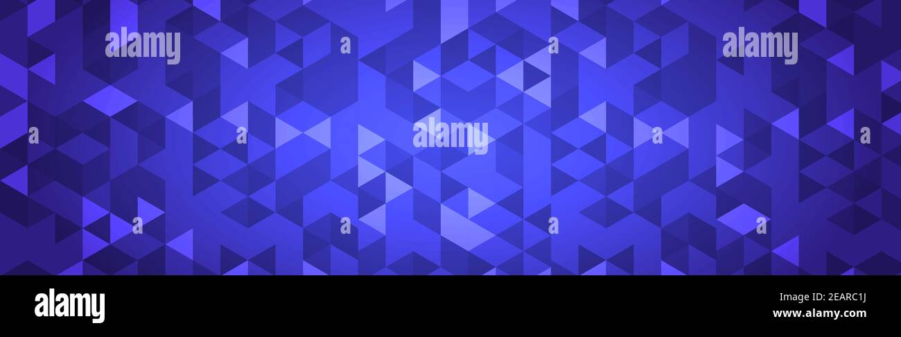 Blue vector gradient triangles hi-res stock photography and images - Alamy