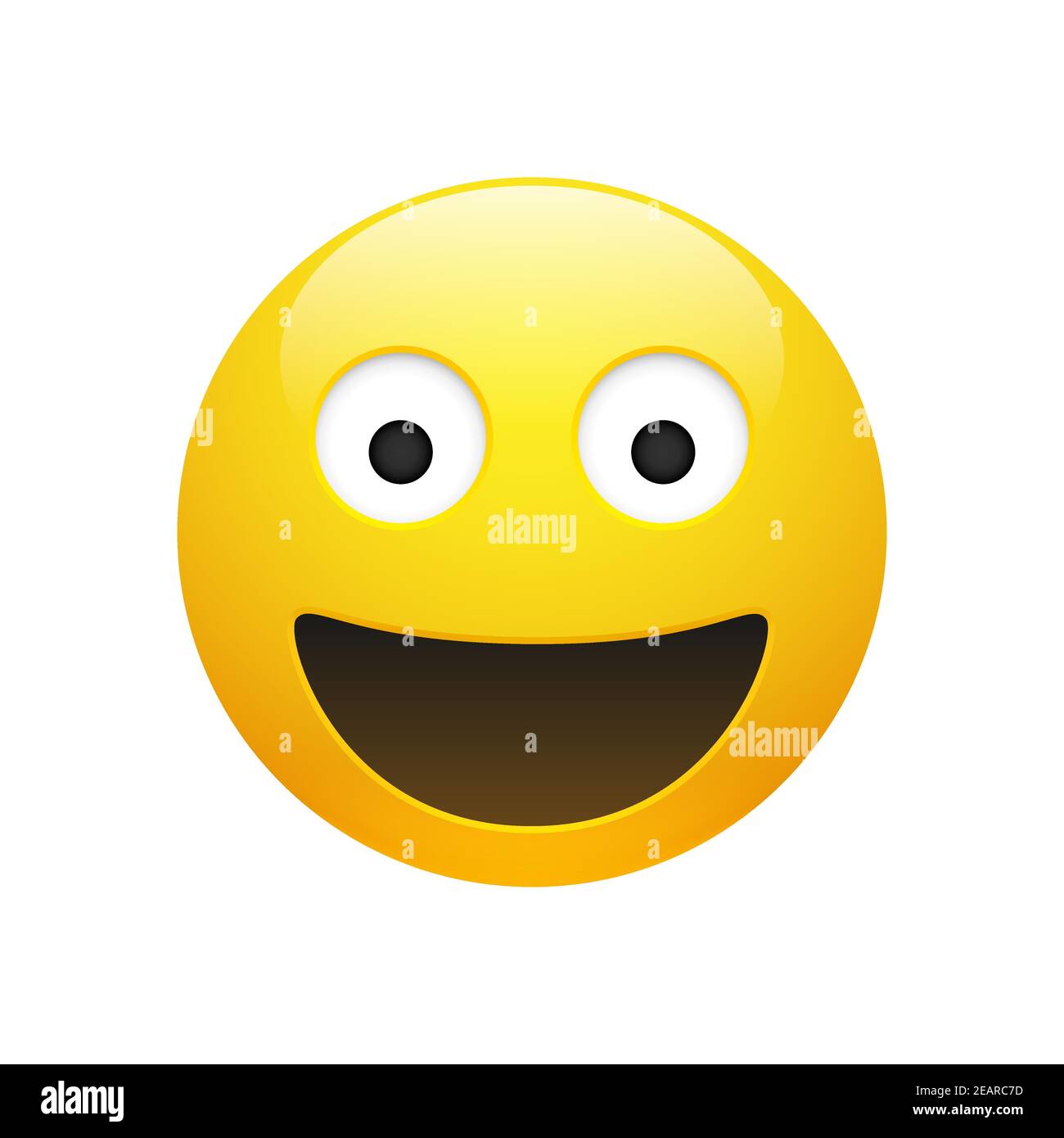 Smiley Face 3d Animation