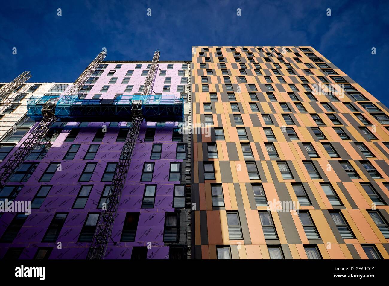 student accommodation block close to Manchester Piccadilly train ...