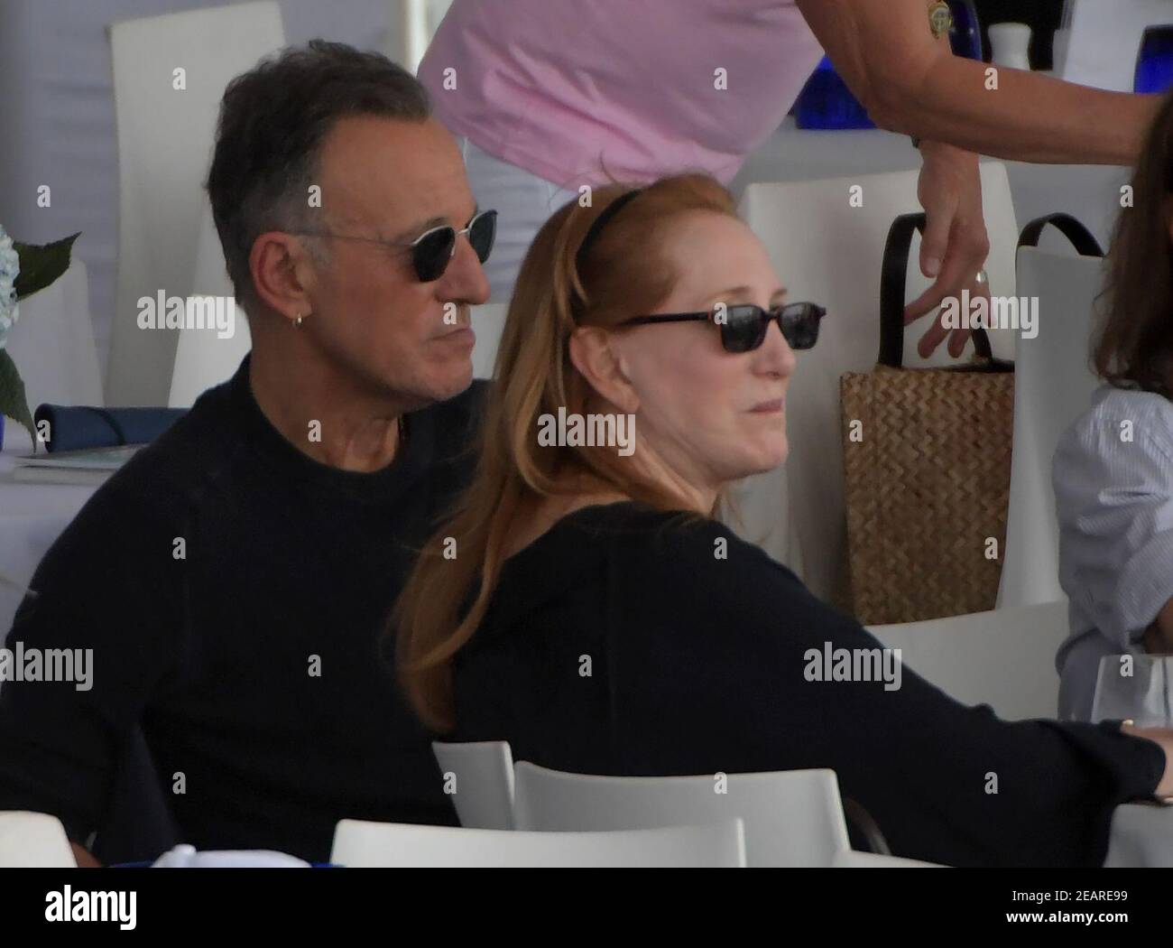 MIAMI BEACH, FL - APRIL 20: Rock legend singer Bruce Springsteen and ...