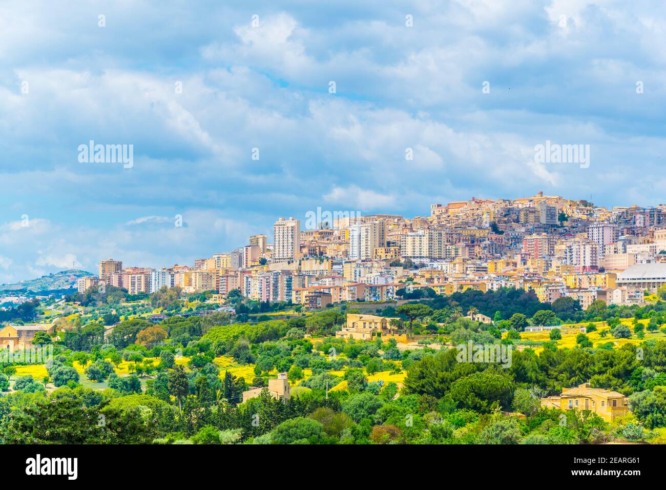 Agrigento temple aerial hi-res stock photography and images - Alamy