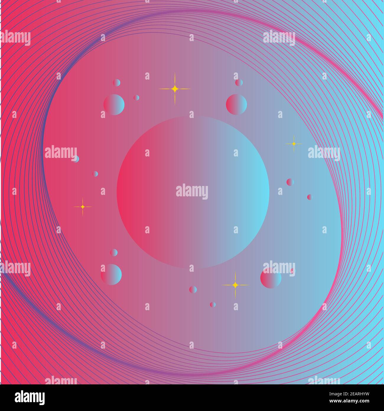 Abstract blue pink liquid texture Stock Vector Images - Alamy