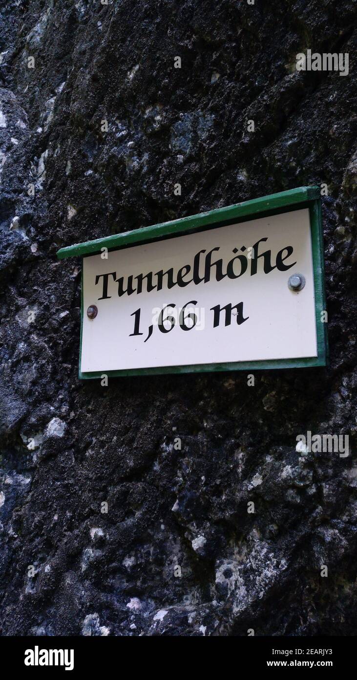 Almbachklamm, Almbach gorge, Berchtesgaden national park, bavaria ...