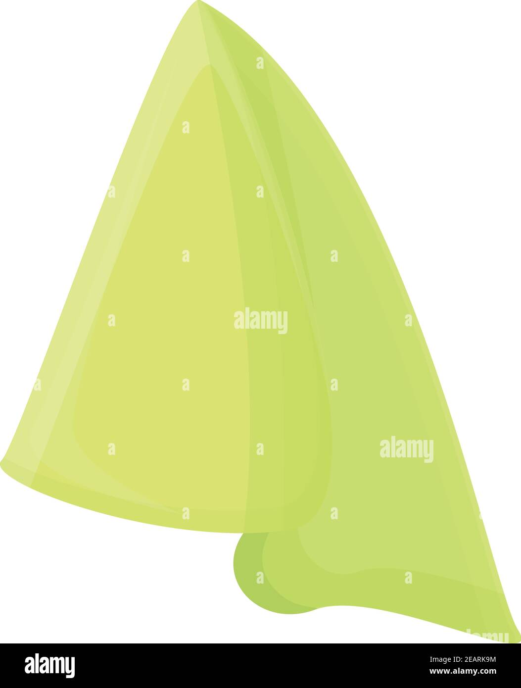 Towel handkerchief icon. Cartoon of towel handkerchief vector icon for ...