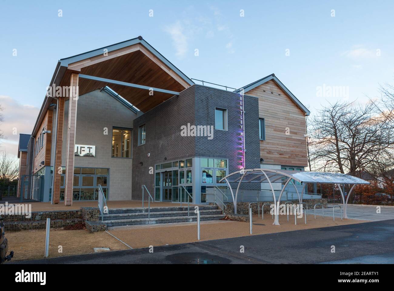 External view of Bentley My place a youth hub and community centre ...