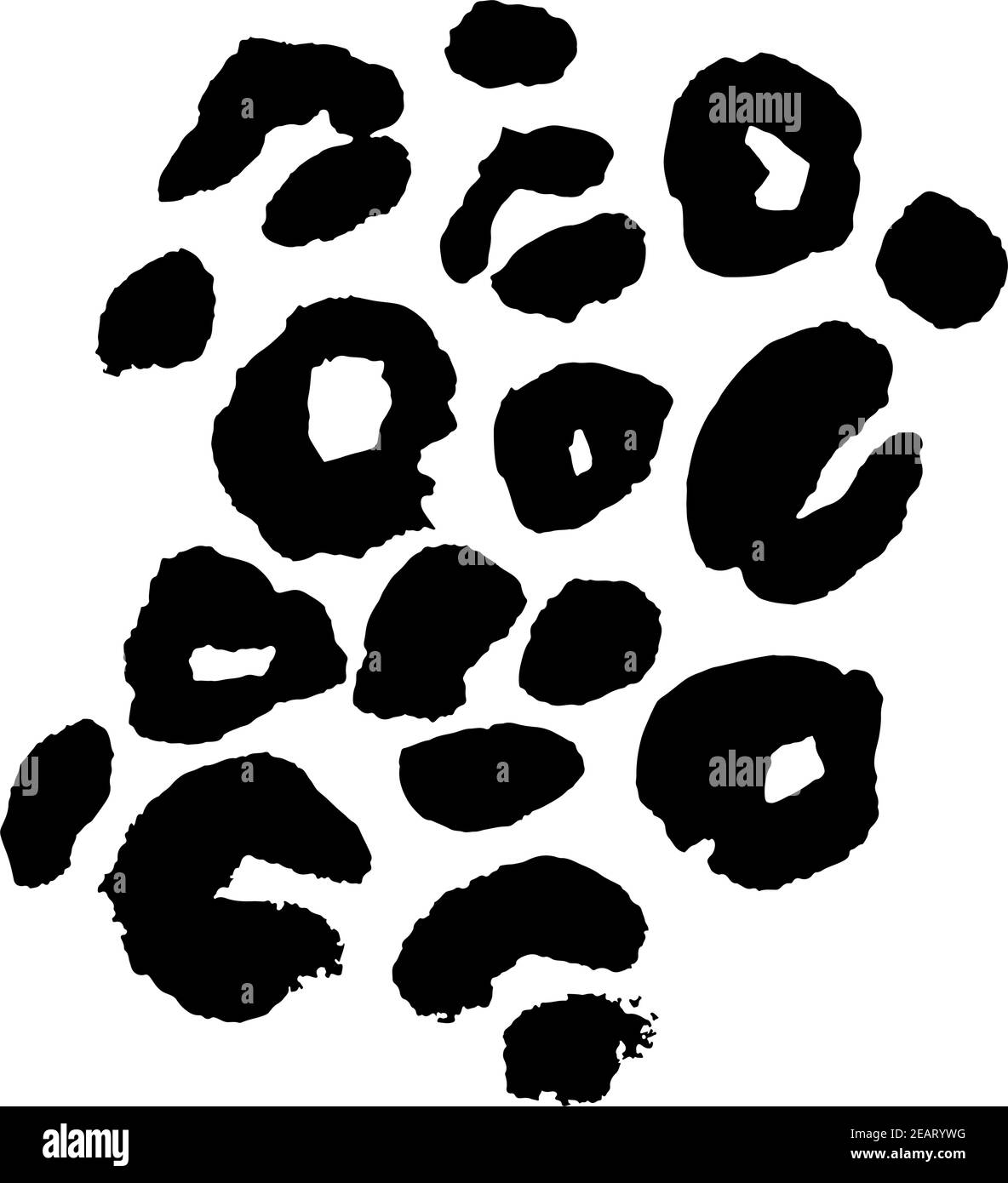 Leopard Print Template